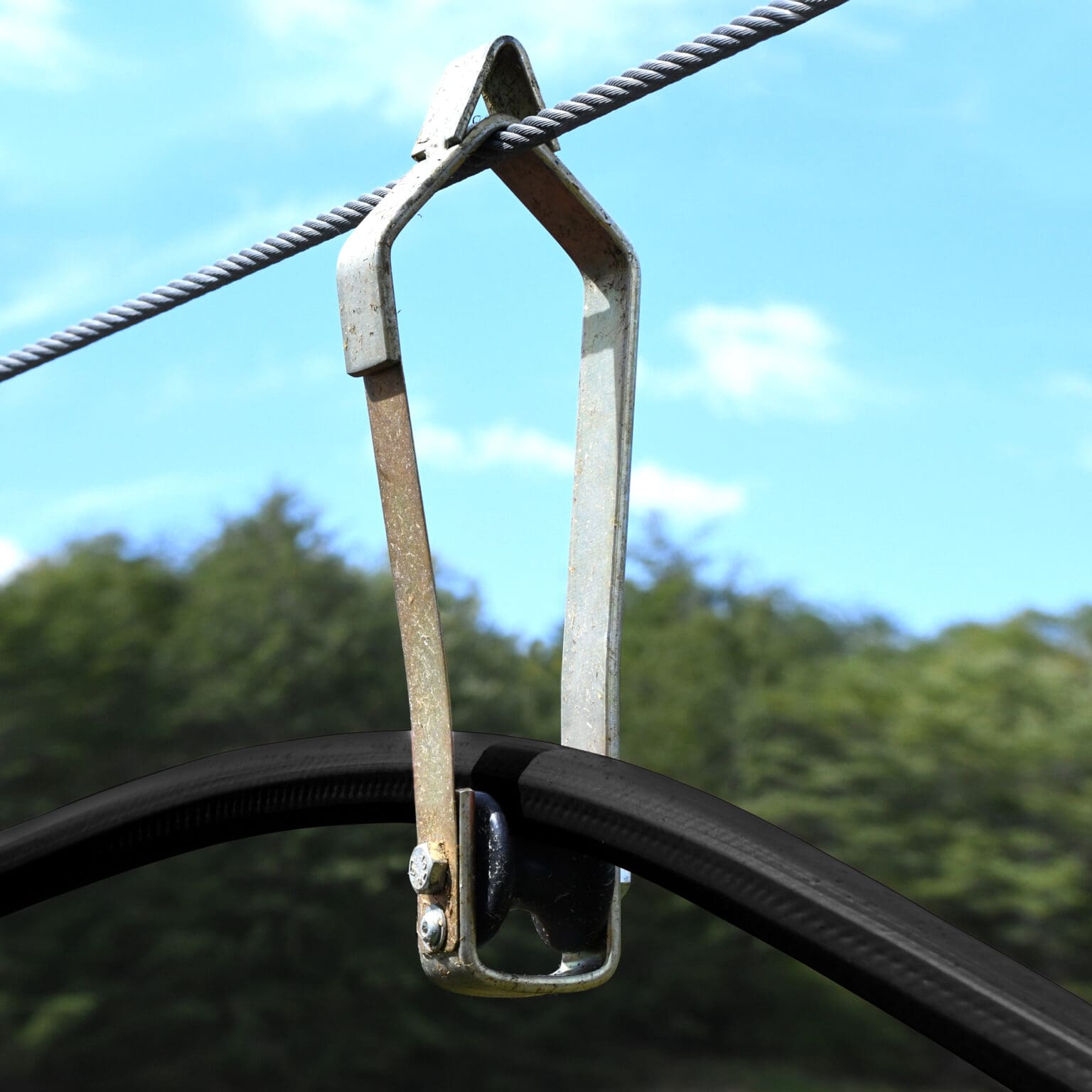 Easy Rider Stringing Block with Nylon Roller | Jameson Tools | 90-400